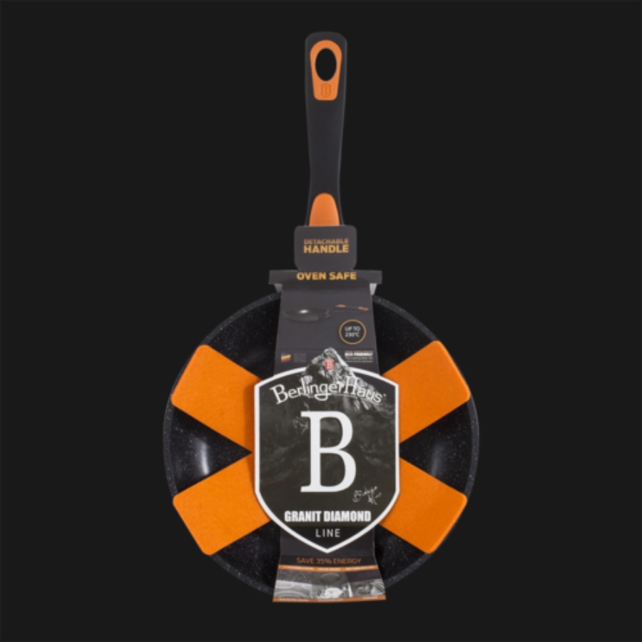 Berlinger Haus Serpenyő levehető nyéllel Granit Diamond Line 24 cm ...