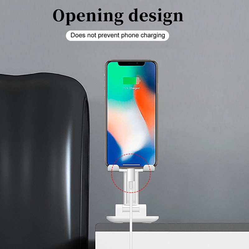 Suport telefon de birou, model “back in business”, alb, EFAYN - eMAG.ro