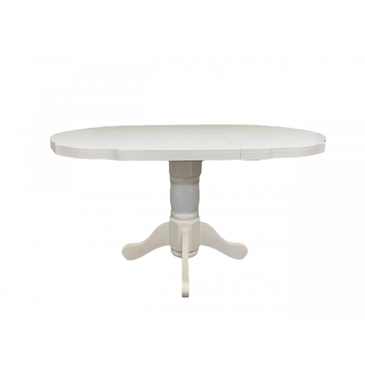 Masa extensibila living SB Fan alba, 74x99x100/133.5 cm - eMAG.ro