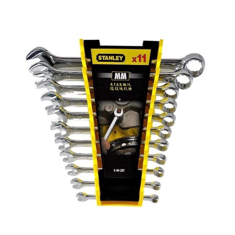 Set chei fixe 11 piese 6-19, Stanley - eMAG.ro