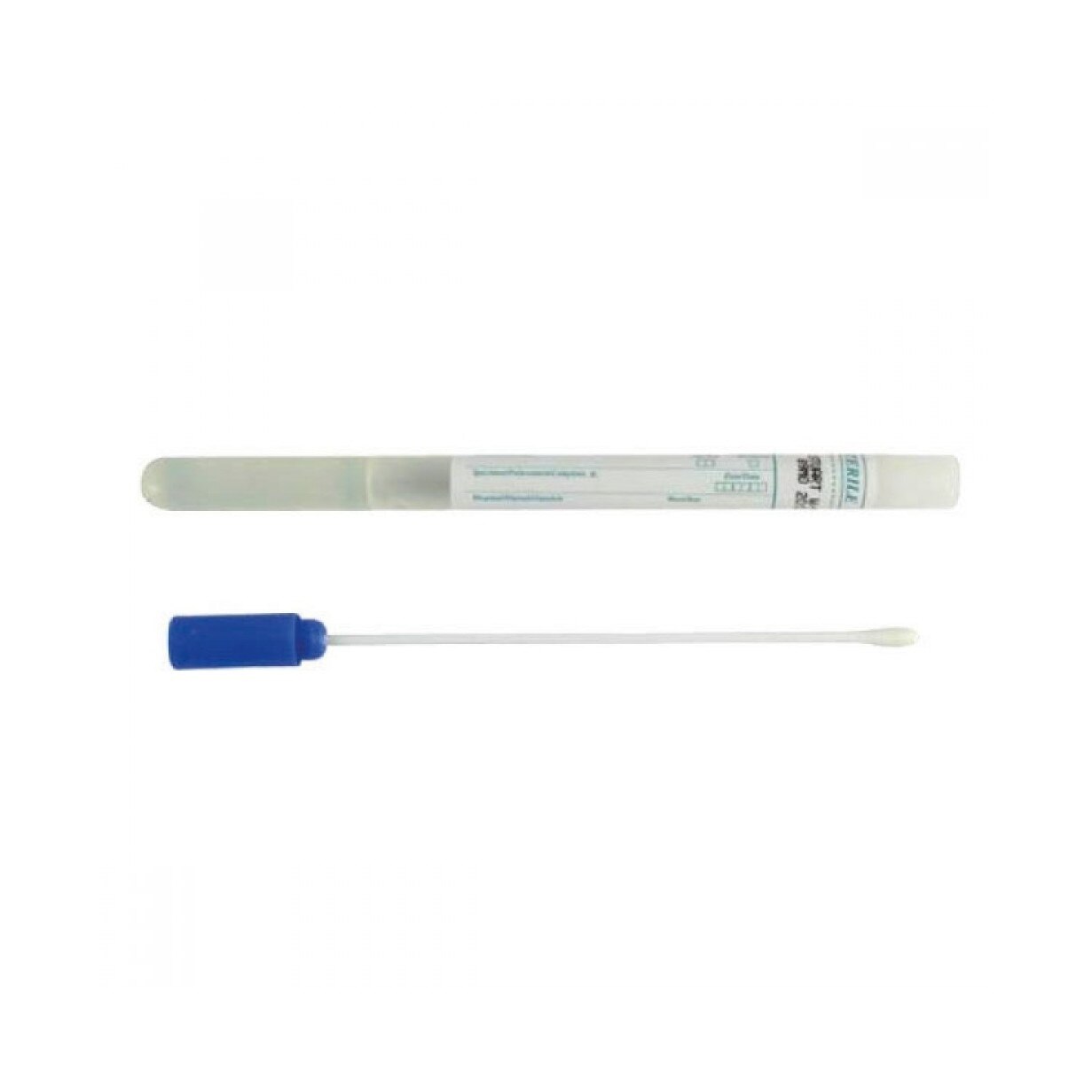 Exudat faringian steril, cu mediu AMIES in tub Ø 12x150 mm, 100buc ...