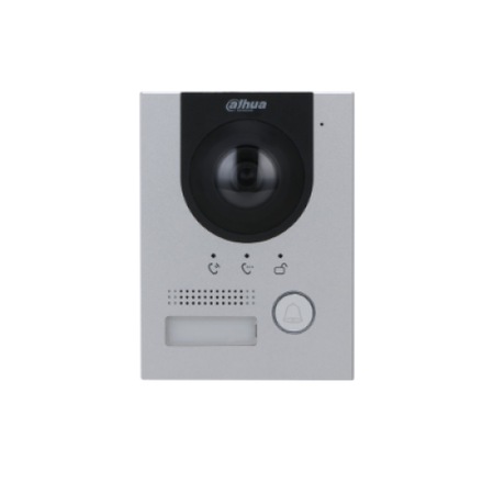 Interfon poarta VTO2202F-P-S2, Dahua, Aluminiu/Plastic, Camera fisheye ...