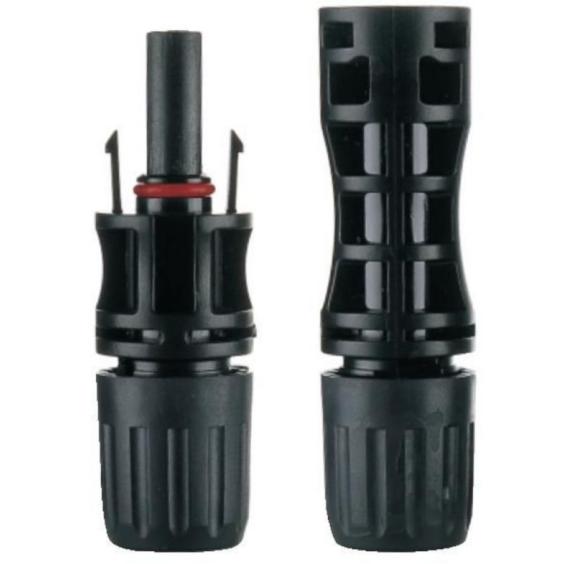 Set conectori solari, MC4 pereche mama tata, pentru cablu solar 10mmp ...
