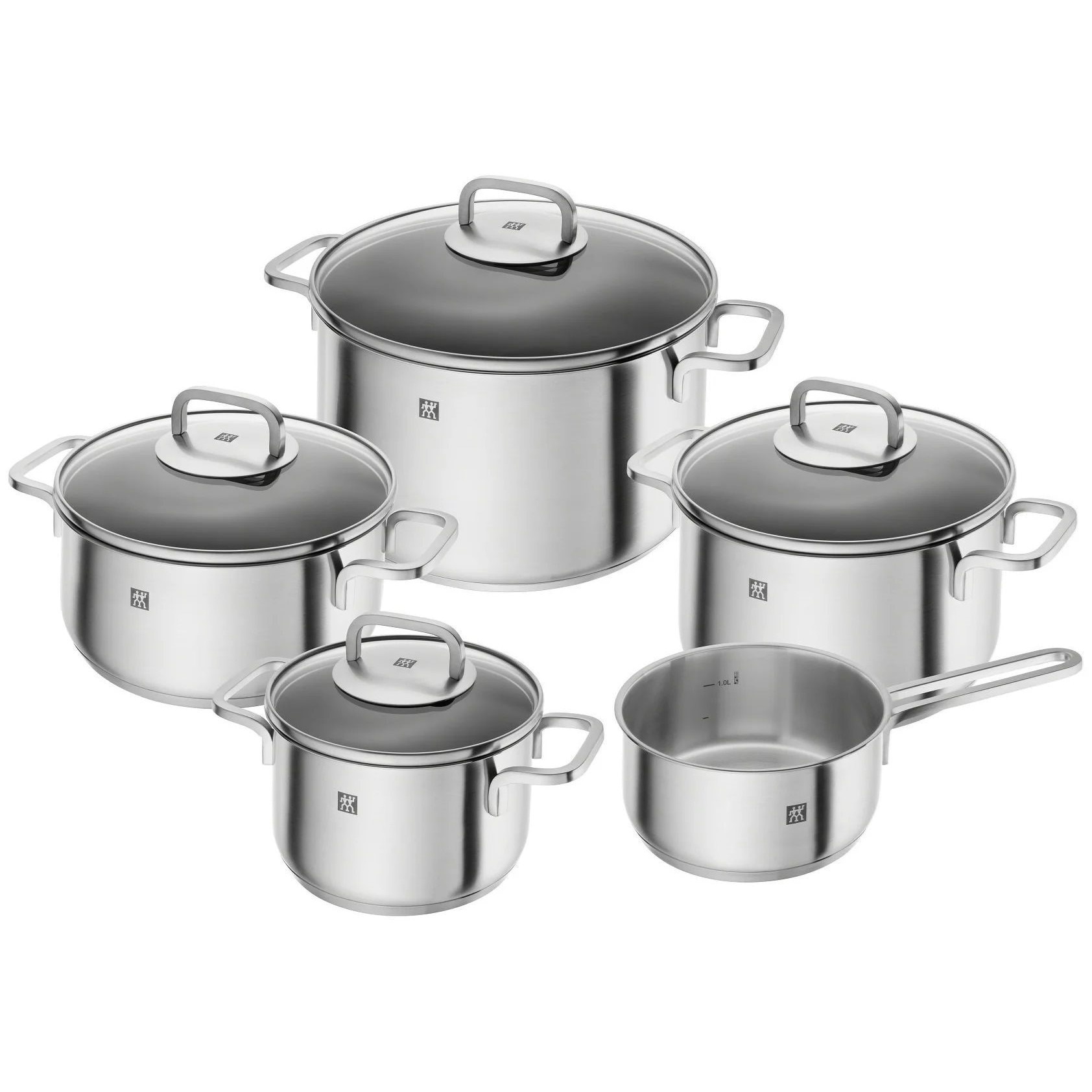 Set oale inox, 9 piese, "Cube" - Zwilling - eMAG.ro