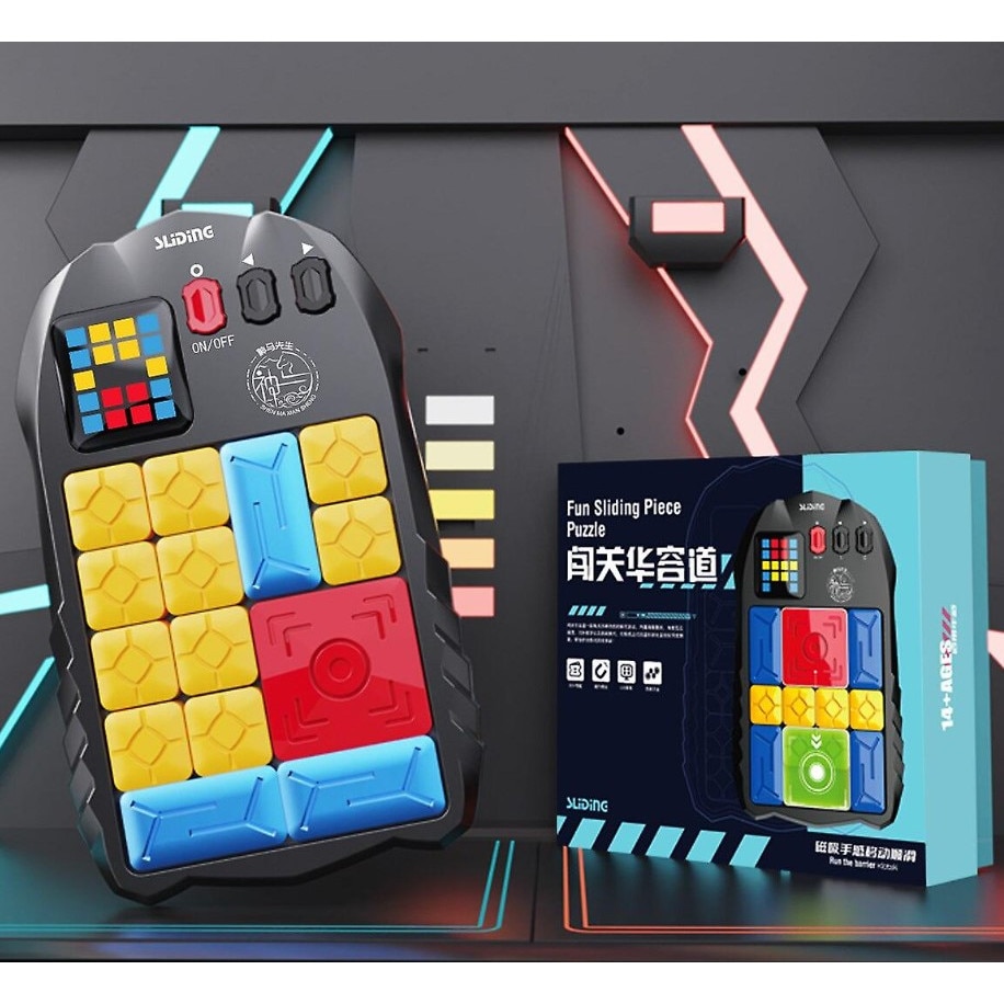 Consola interactiva GiiKER Super Slide, 500 puzzle, Brain Board - eMAG.ro