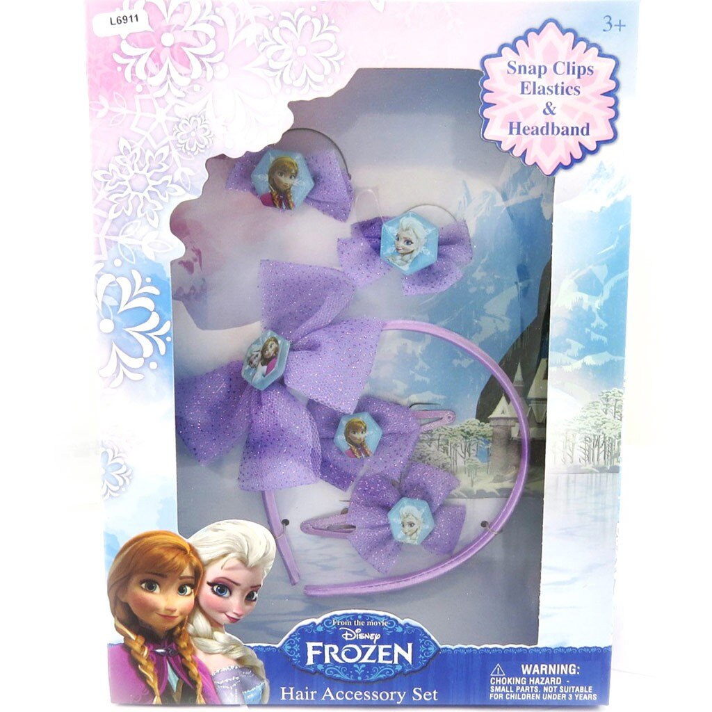 Set accesorii de par Frozen, premium, 3-8 ani - eMAG.ro