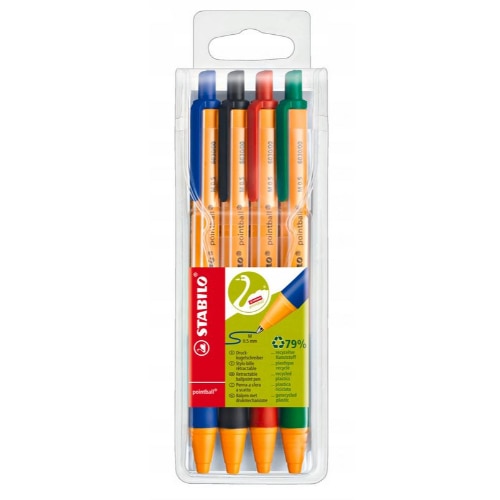 Set 4 pixuri, Stabilo, Multicolor - eMAG.ro