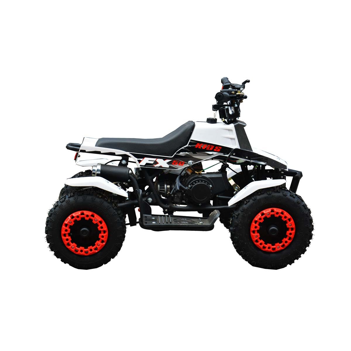 ATV copii benzina, RDB FXATV-SZ, Kids Zone, 2023, Alb - eMAG.ro