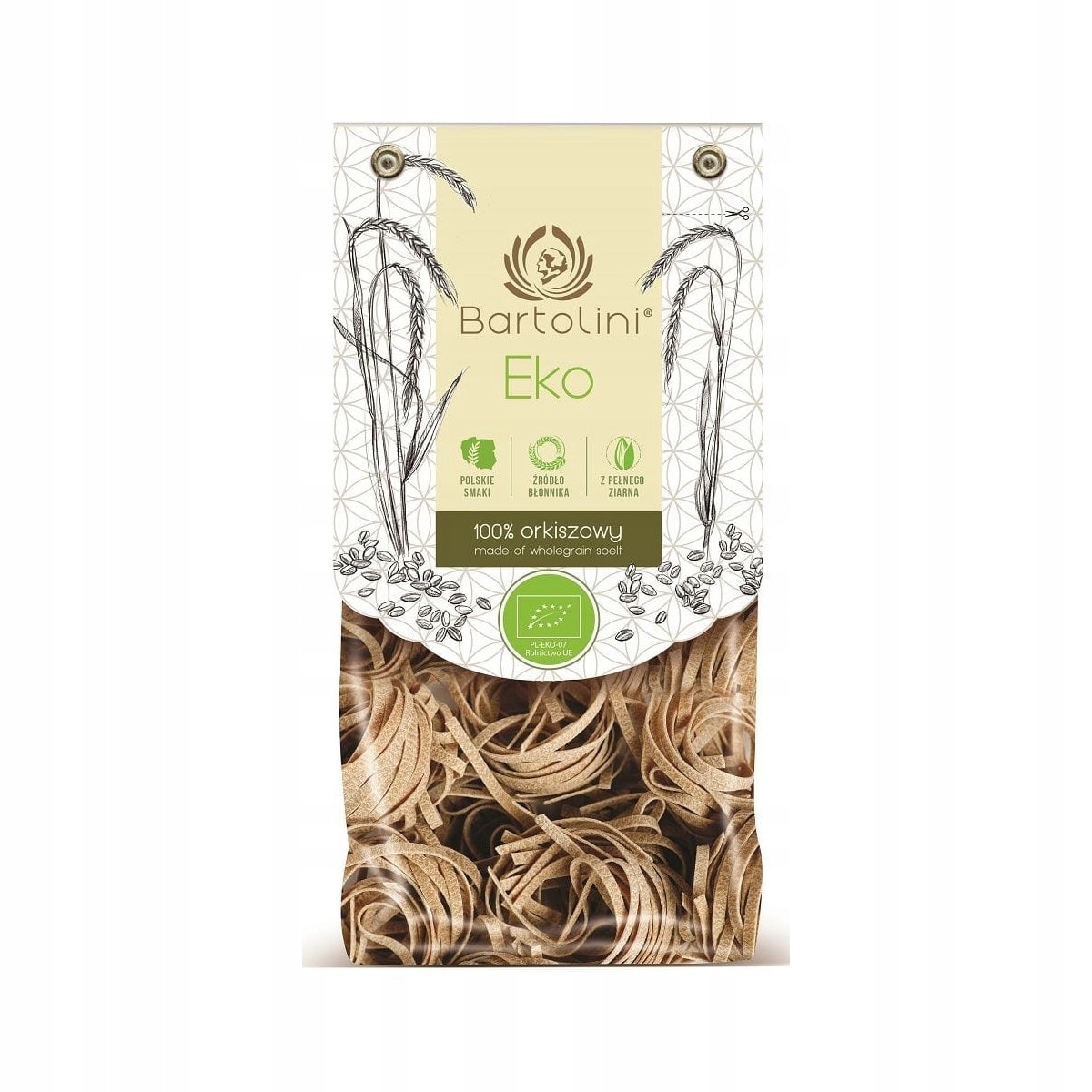 Paste din spelta, BARTOLINI, Tagliatelle, Natural, 250g - eMAG.ro