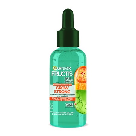 Серум против косопад, Garnier, Fructis Grow Strong, 125 мл - eMAG.bg