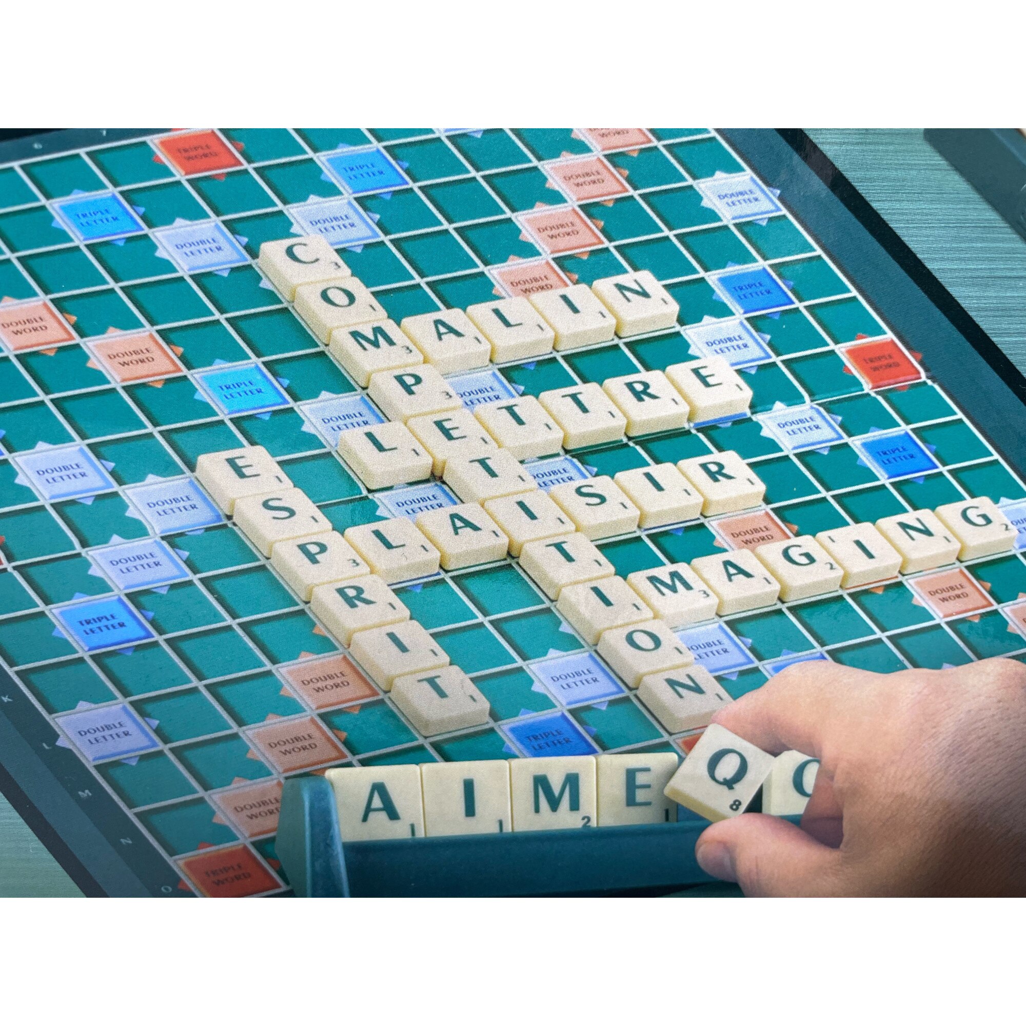 Joc de societate de tip Scrabble, Exersarea limbii engleze, Multicolor ...