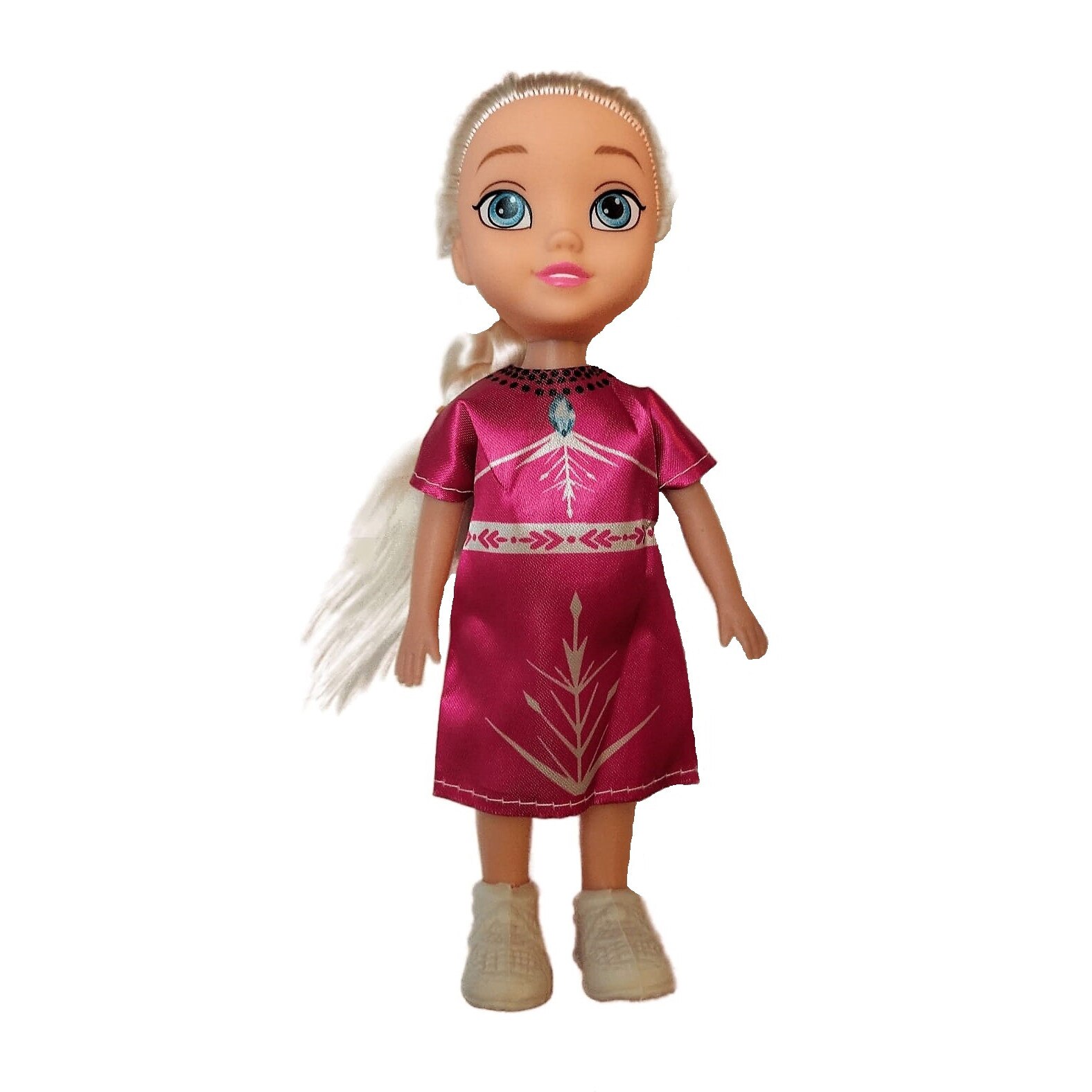 Papusa Frozen 2-Printesa Elsa 22 cm, cu Melodie, Inspirata din Lumea ...