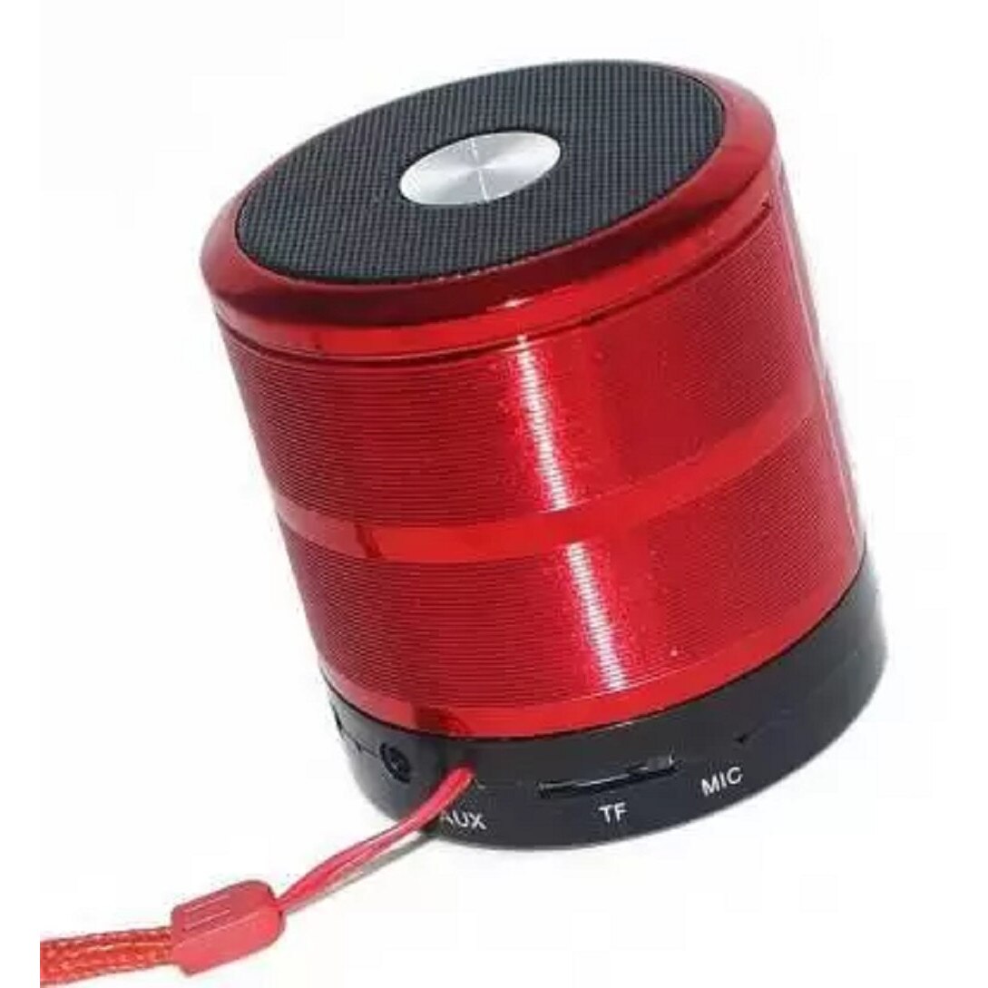 Boxa portabila EDAR® bluetooth, mini difuzor, WS887, super bass, Rosu ...