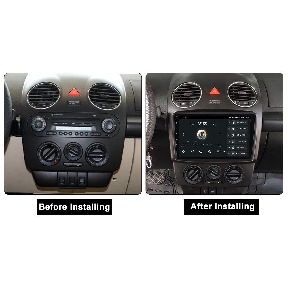 Navigatie dedicata Volkswagen Beetle 1998-2011, NAVI-IT, 8 GB RAM 128 ...