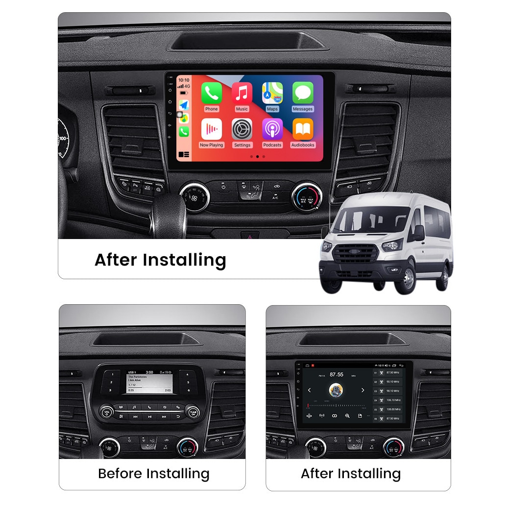 Специализирана навигация Ford Transit 350 2020-2021, NAVI-IT, Android ...