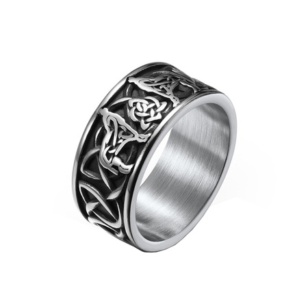 Inel Nod Celtic 5091A din titan, Sic Moda, Argintiu, 7 US, 55 mm - eMAG.ro