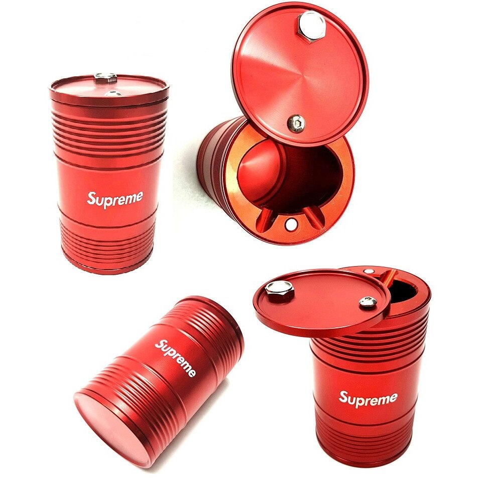 Scrumiera portabila, Planeta auto moto, Aluminiu, Rosu - eMAG.ro