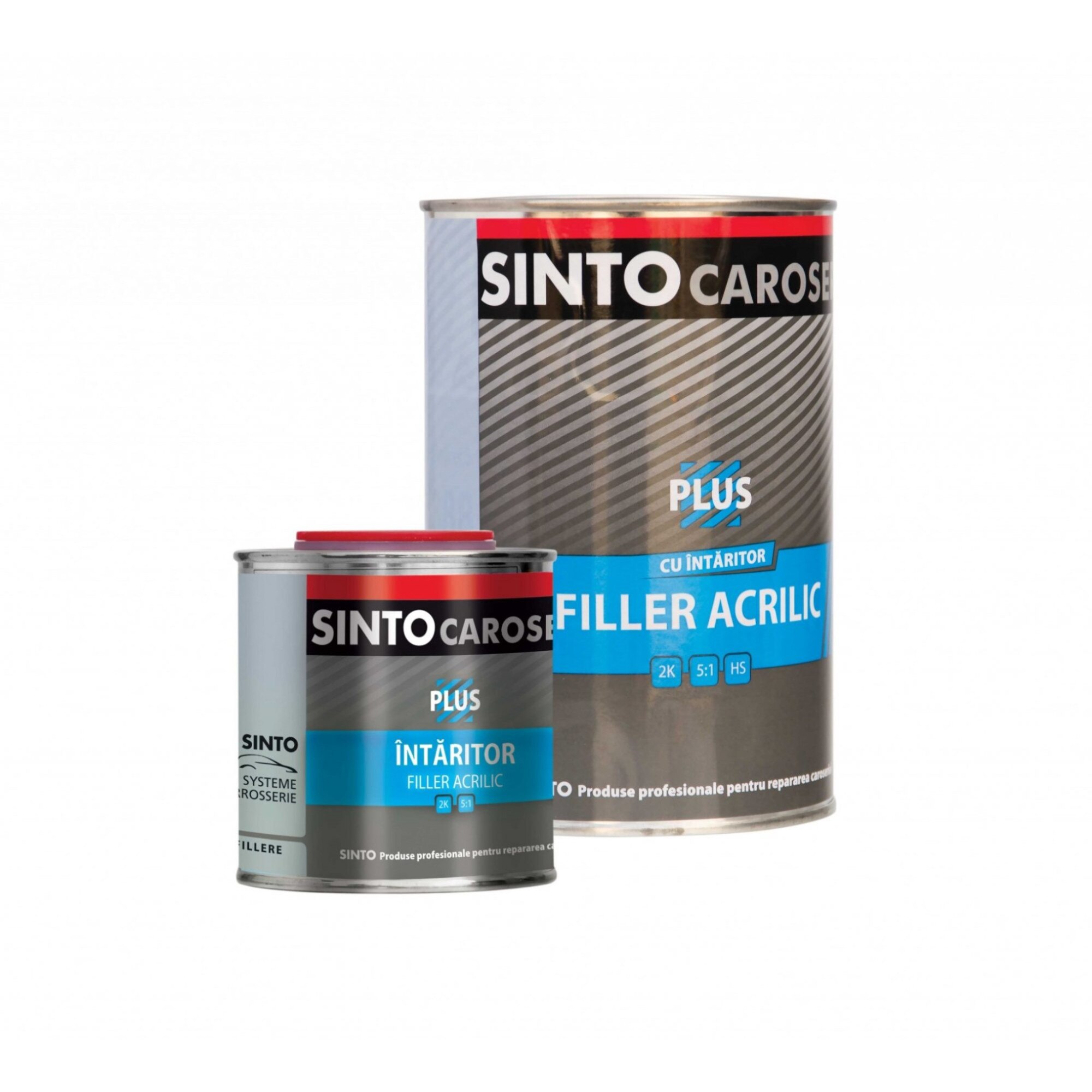 Set Filler acrilic PLUS si intaritor gri, 900 ml - eMAG.ro