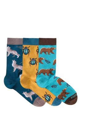 Sosete bumbac Forest Animals Cool Box, 3 buc. - eMAG.ro