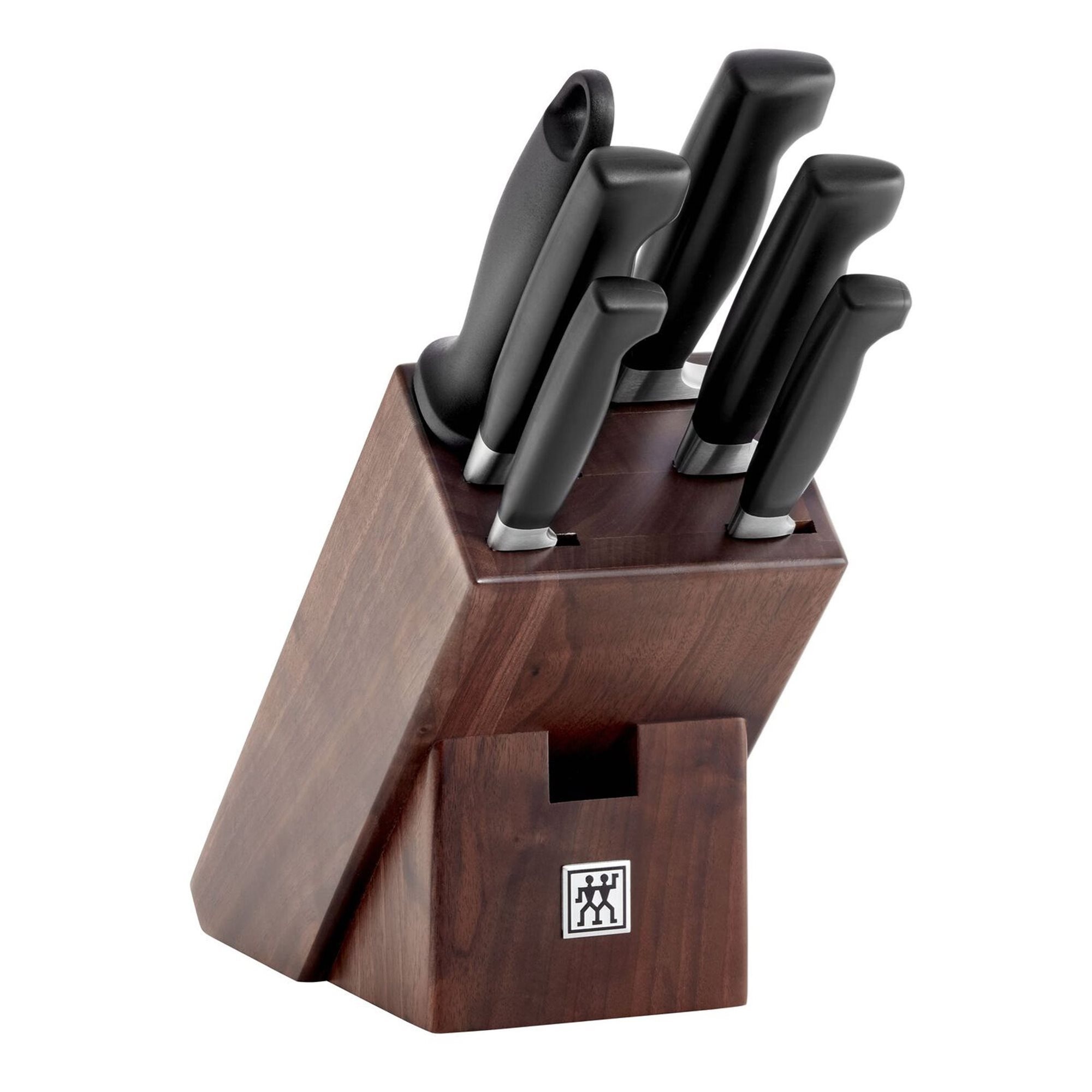 Set de cutite, 6 piese, cu suport din lemn, "TWIN Four Star" - Zwilling ...