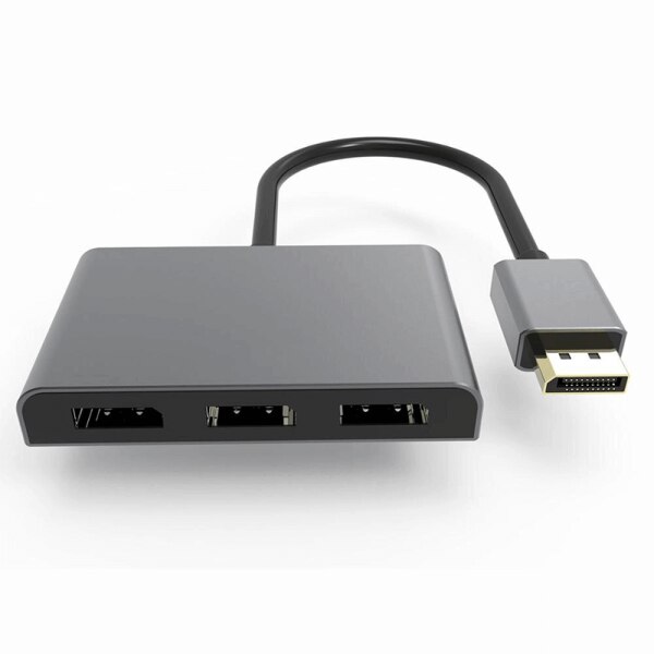 Hub multi monitor splitter DisplayPort 1.4, 1in 3out, 8K 60Hz, pentru ...