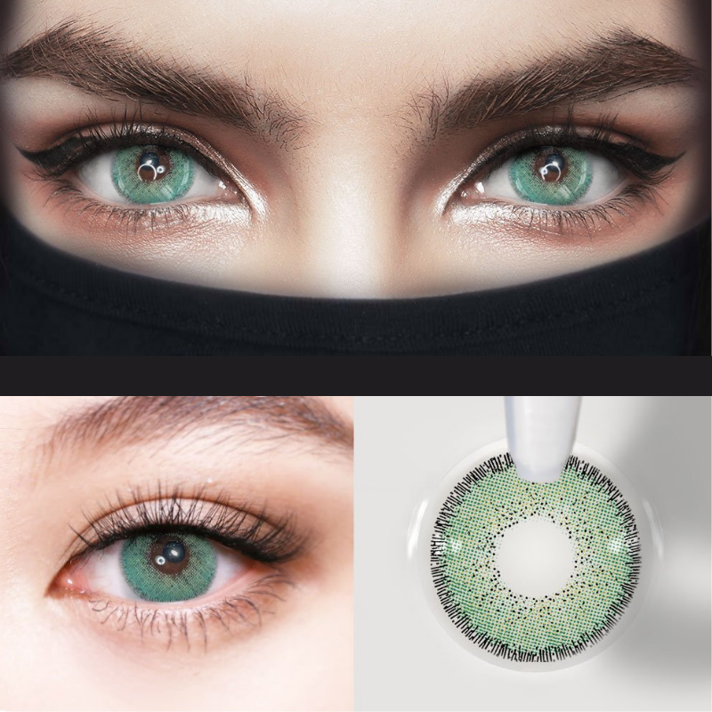 Lentile de contact colorate verzi, Natural Colors Esmeralda,365 Purtari ...