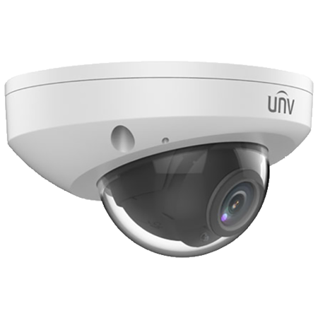 Camera IP, 4MP, lentila 2.8mm, IR30m, Audio, PoE, IP67, IK10 - UNV IPC314SB-ADF28K-I0 - eMAG.ro