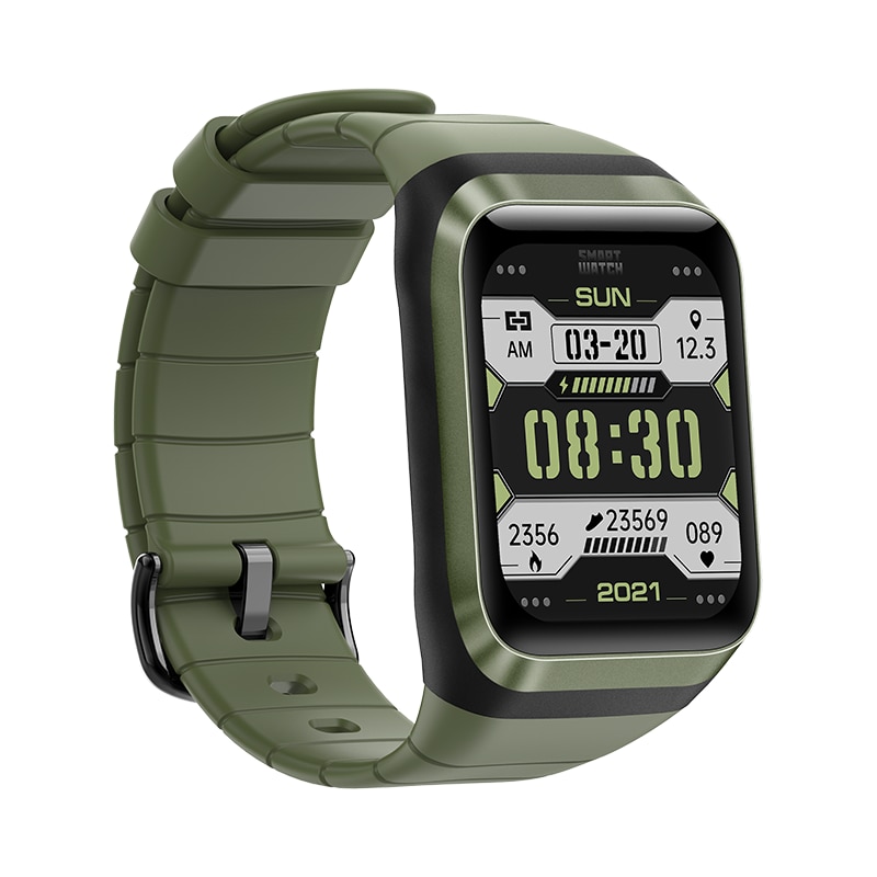 Ceas smartwatch barbati TechONE® SD2 Explorer, 1.7 inch IPS HD, GPS ...