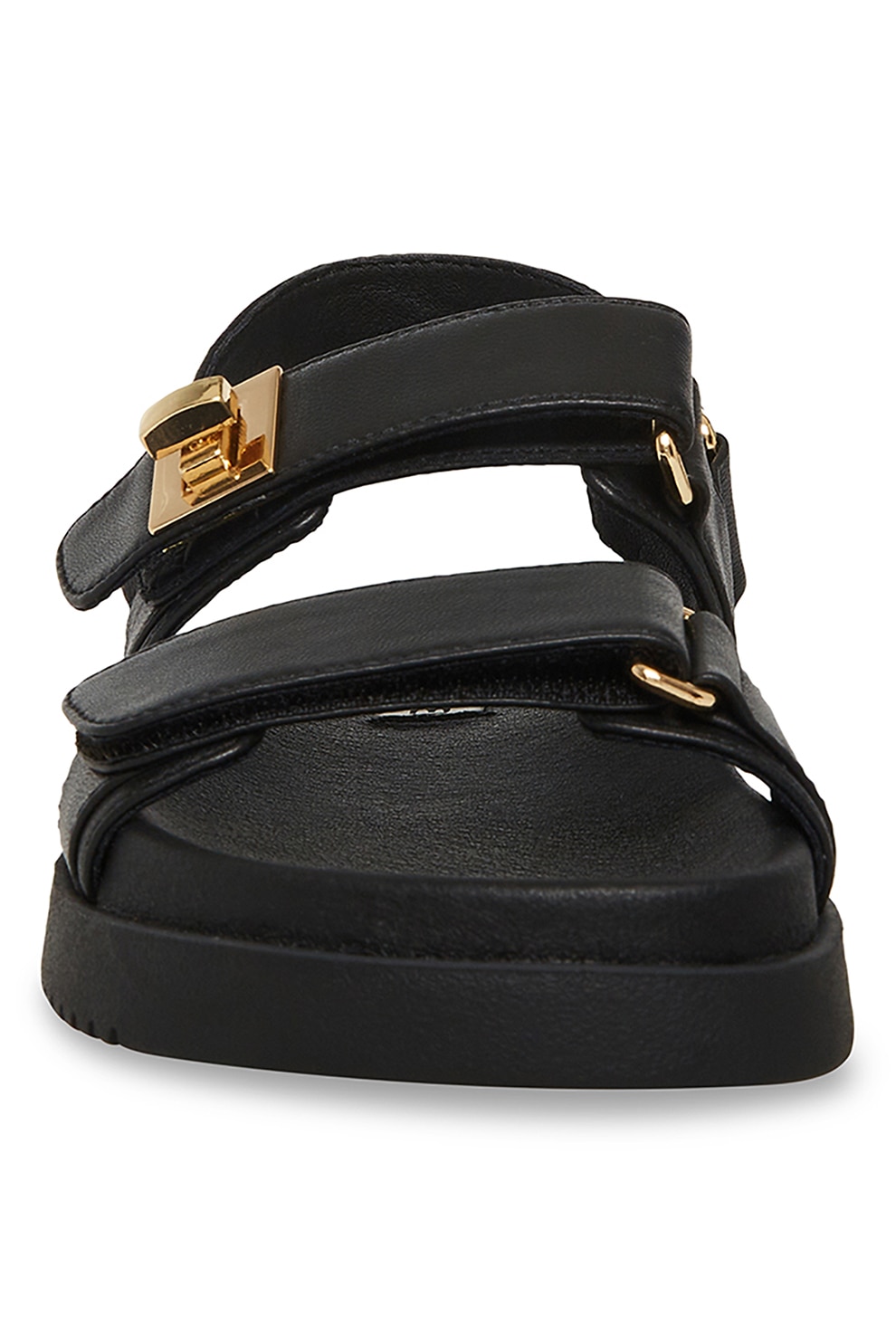 Steve Madden, Sandale cu velcro Mona, Negru, 36 - eMAG.ro