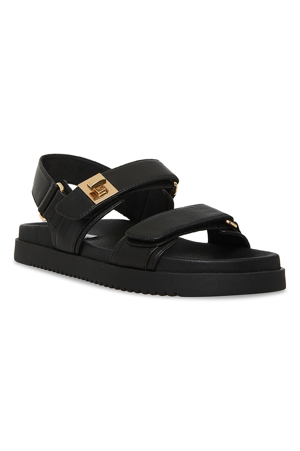 Steve Madden, Кожени сандали Mona, Черен, 38 - eMAG.bg