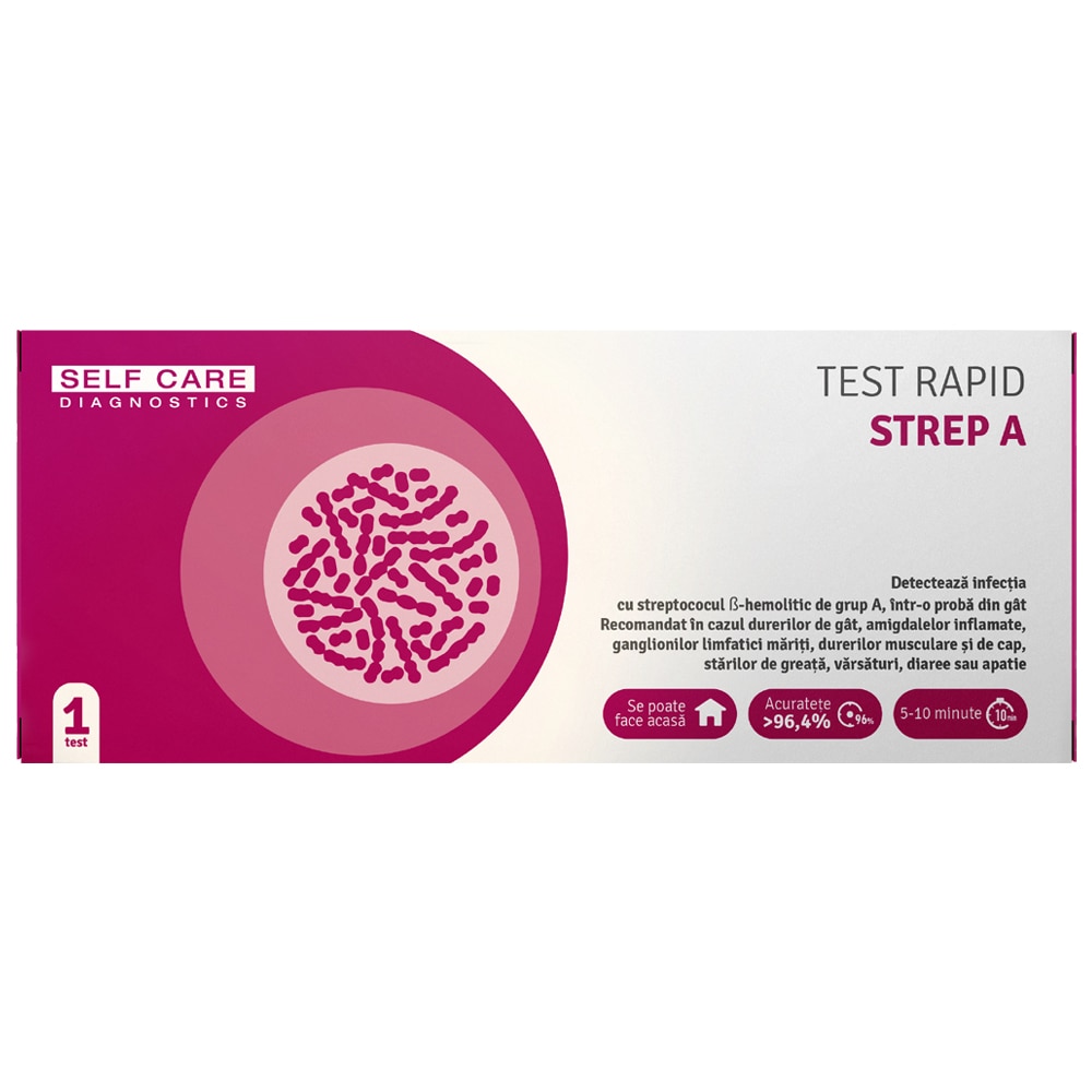 Strep A Self Care Rapid Test - eMAG.hu
