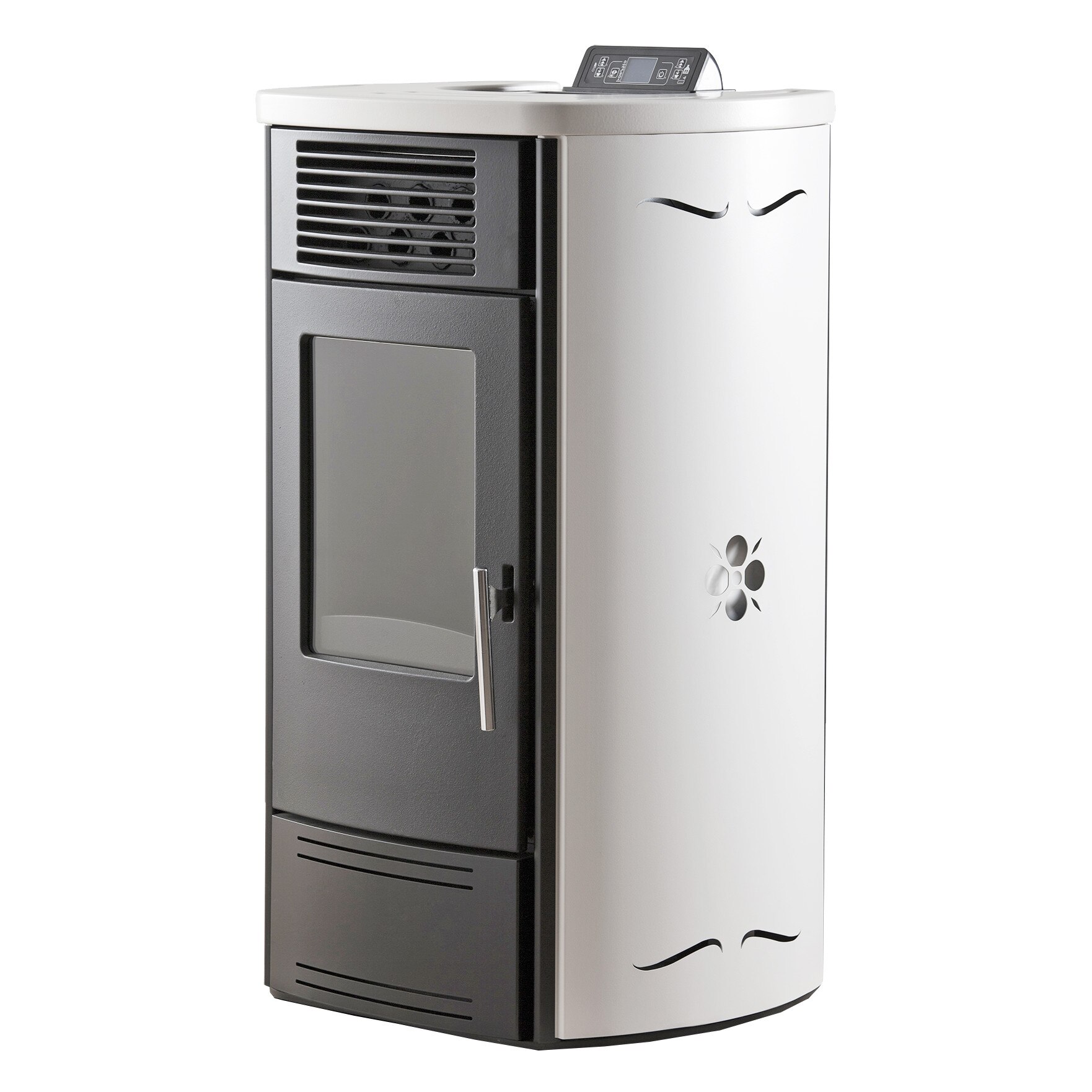 Soba Premium Peleti Zantia IRIS 12.8 KW (AER - Ventilatie a Caldurii ...