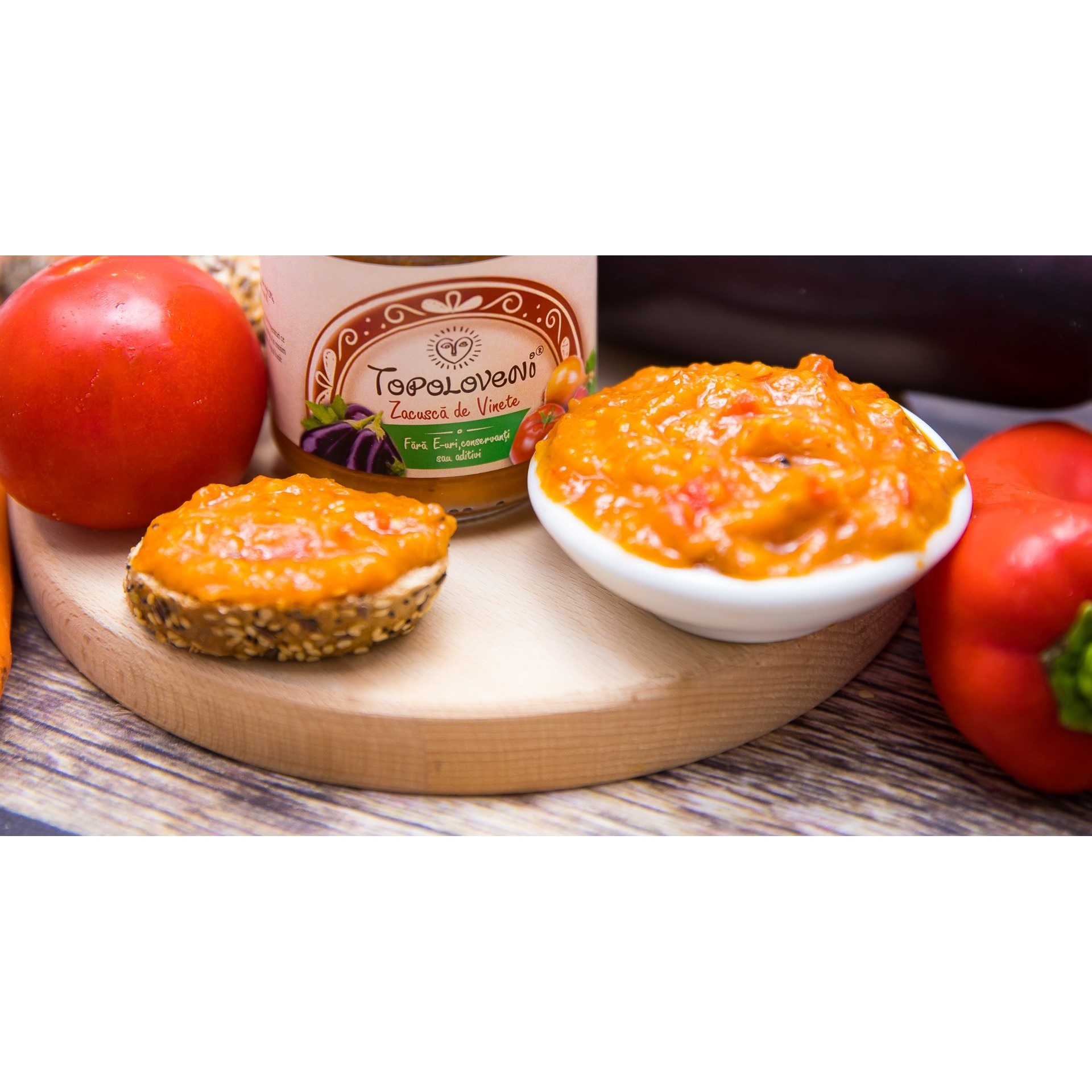 Zacusca cu vinete Topoloveni de altadata 300g - eMAG.ro