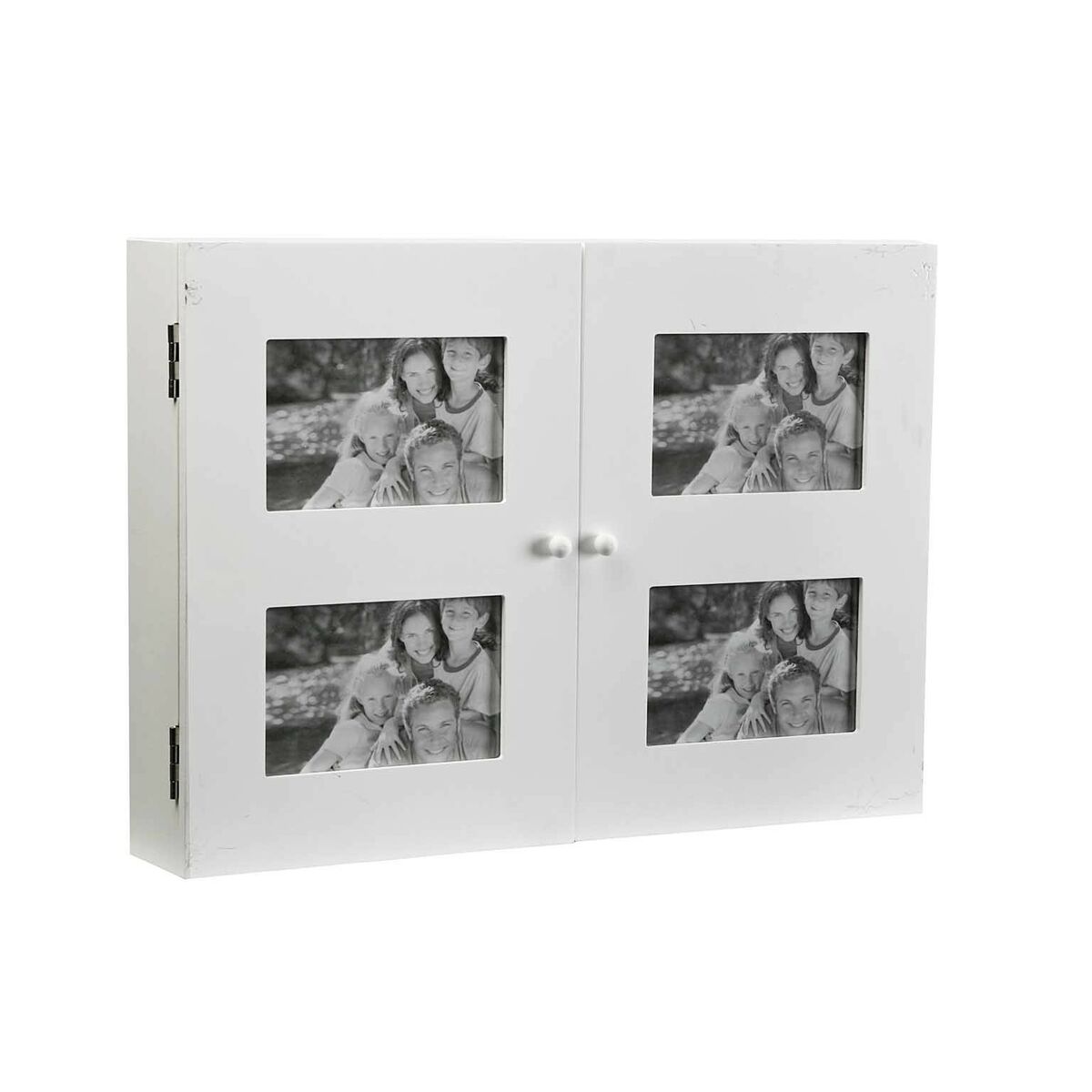 Dulap cu chei, Versa, Lemn, 8,5 x 33 x 46 cm, Alb - eMAG.ro
