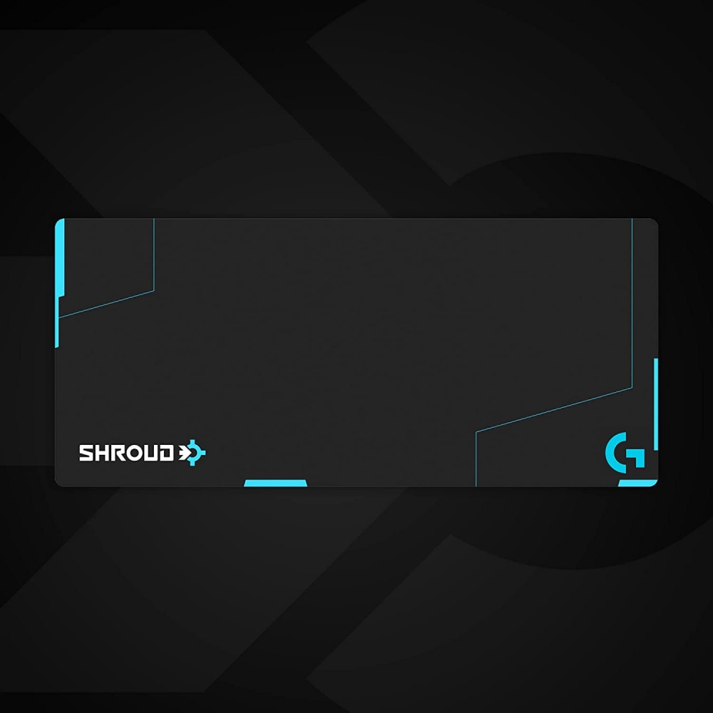 Mousepad gaming Logitech G840 XL Shroud Edition, Negru - eMAG.ro