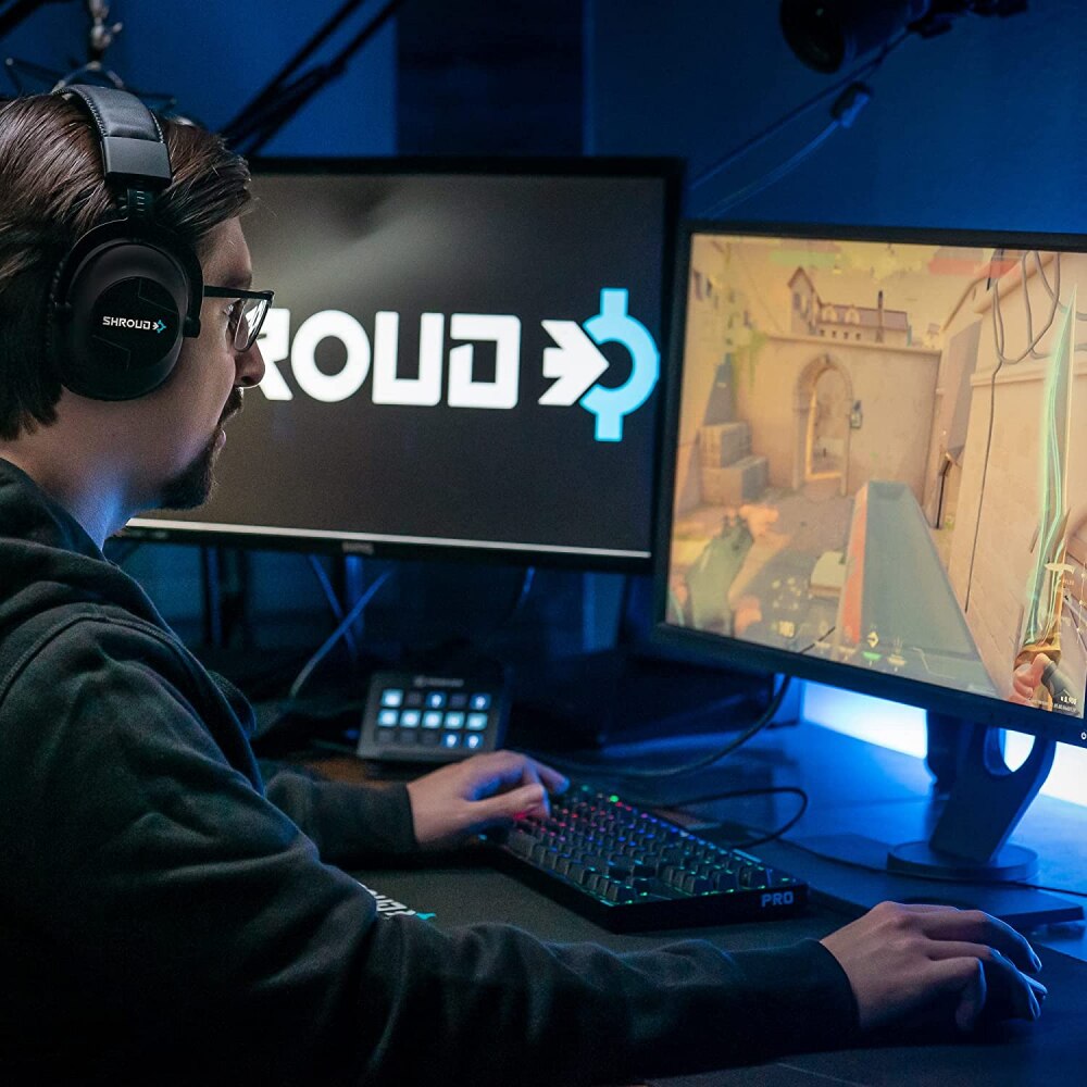 Mousepad gaming Logitech G840 XL Shroud Edition, Negru - eMAG.ro