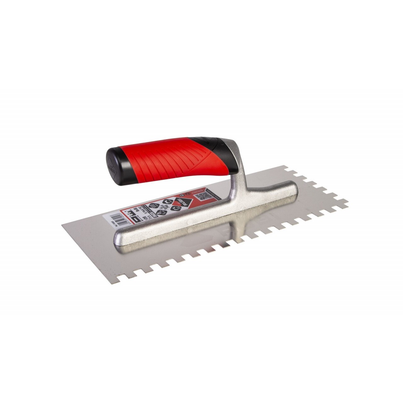 Gletiera dintata cu maner Rubiflex 28cm, 8mm - RUBI-74940 - eMAG.ro