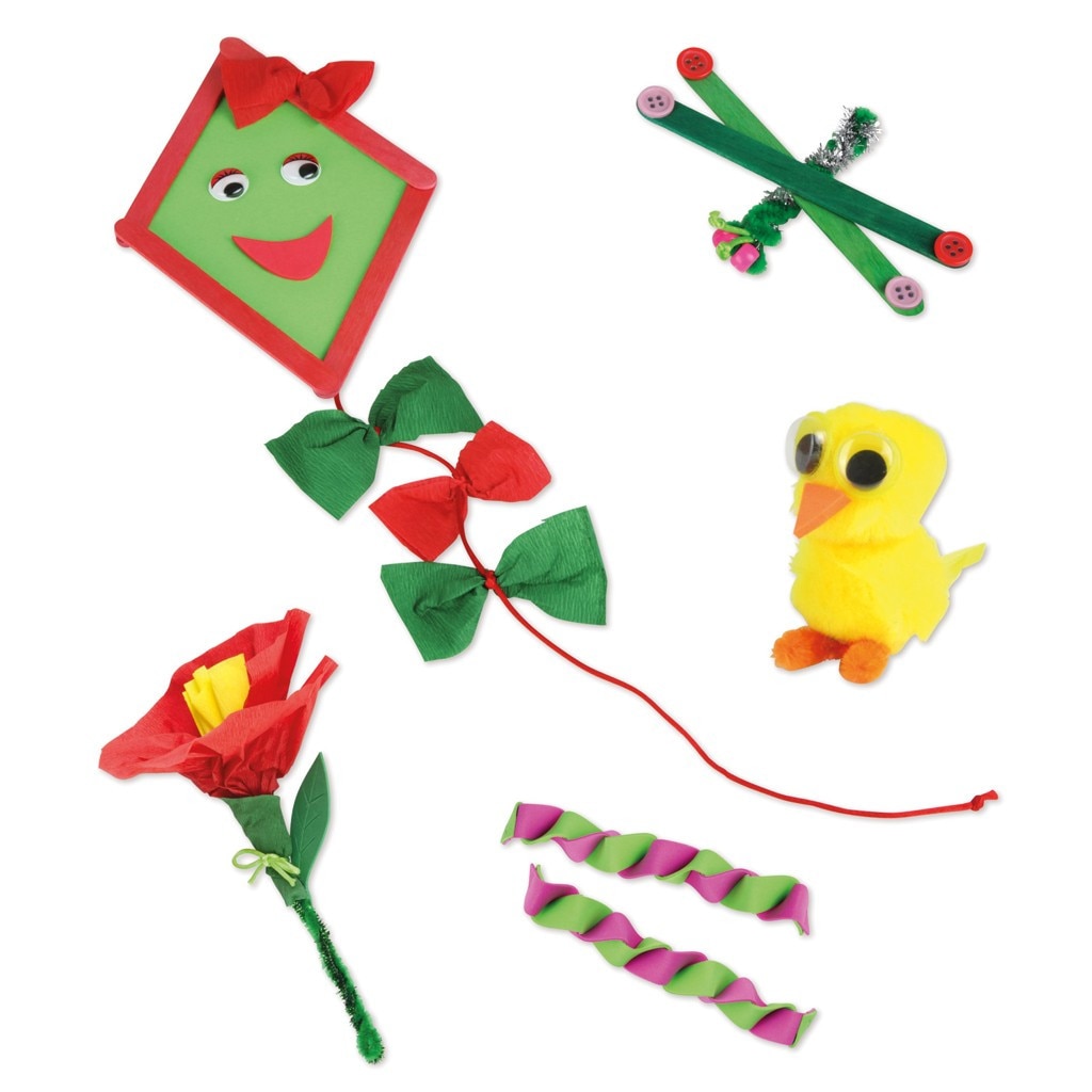 Trusa creatii handmade Jumbo Lena cu 800 accesorii incluse - eMAG.ro
