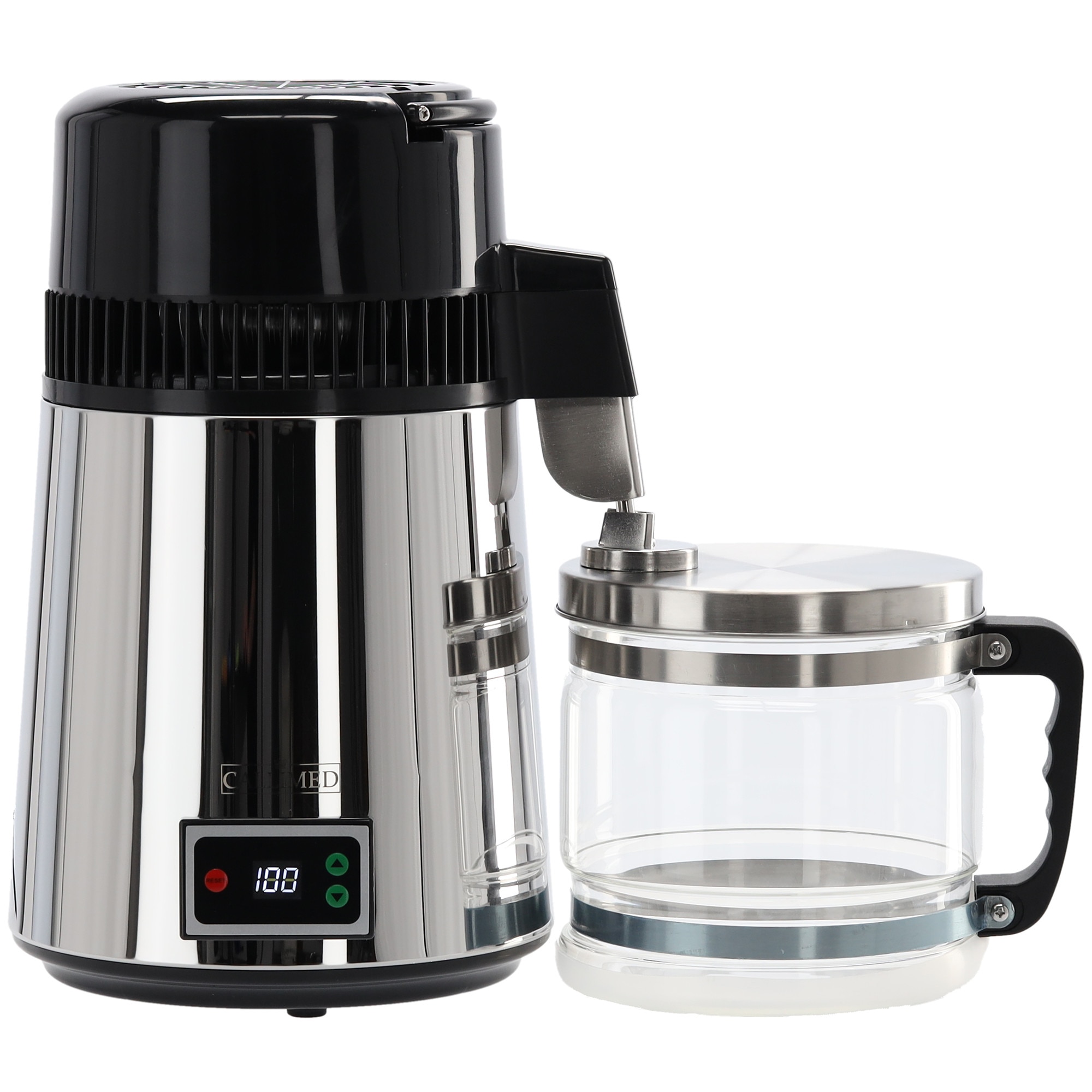 Distilator de apa, Electric, 4L, cu sistem de racire cu aer, Model DEST ...