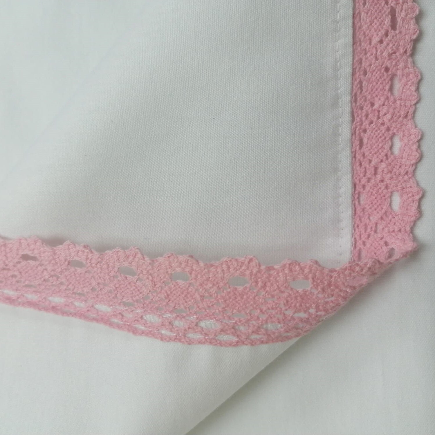 Cearsaf pat 170 x 240 cm, Casa Bucuriei, alb, bumbac percal 100% ...