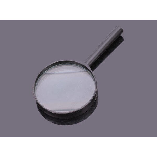 Lupa clasica, Plastic, 60 mm, Negru - eMAG.ro