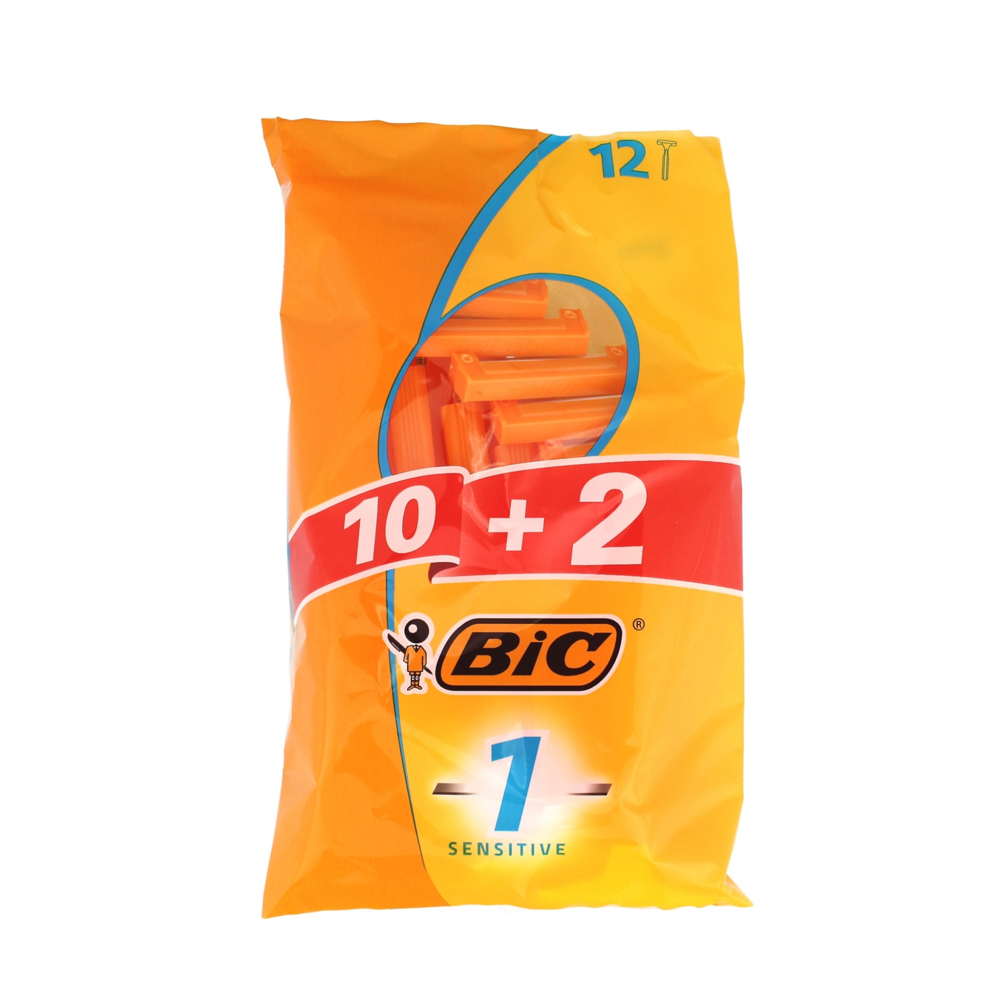Aparat de ras de unica folosinta Bic 1, Sensitive, 12 buc - eMAG.ro