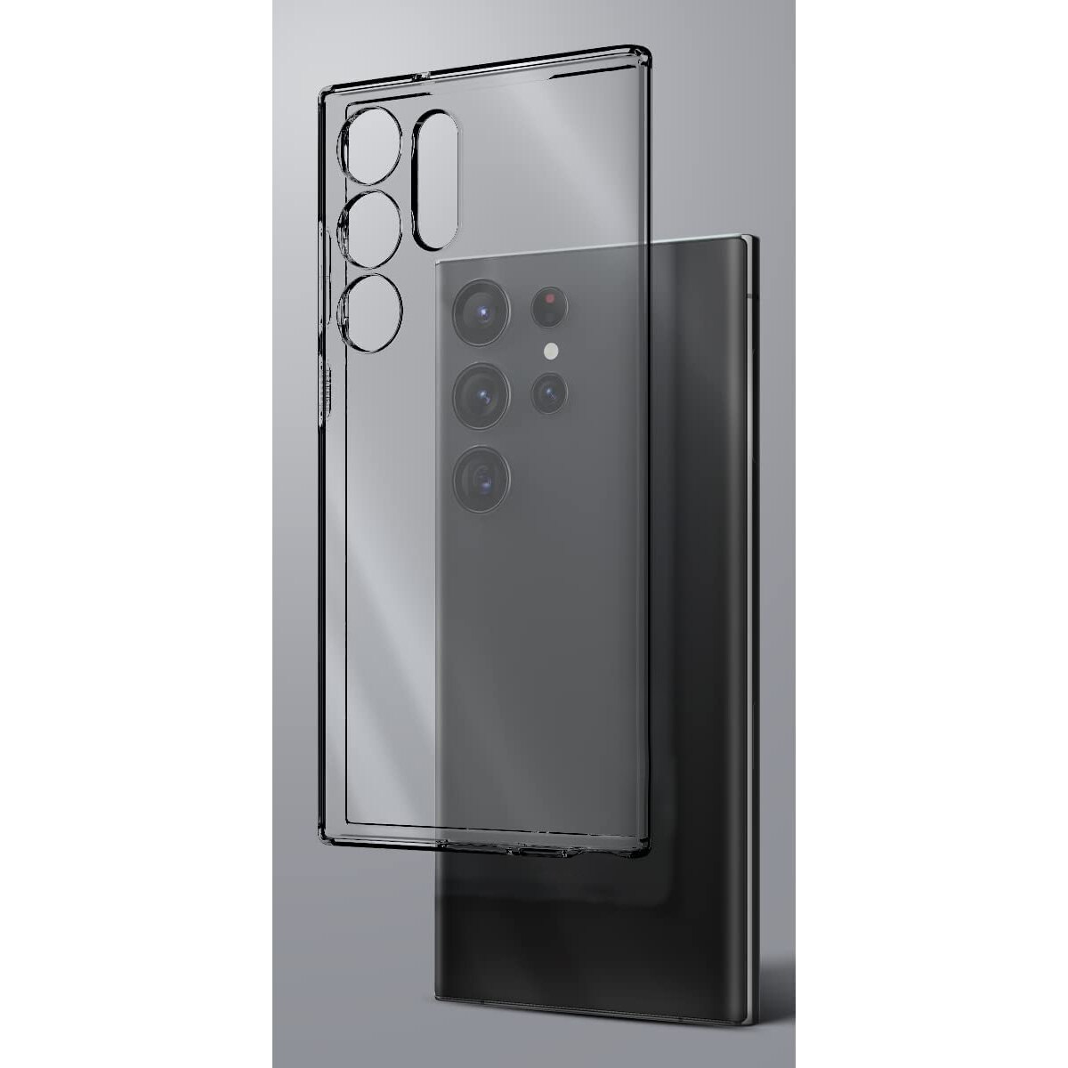 Husa de protectie A+ Clear Case pentru Samsung S23 Ultra, full protect ...