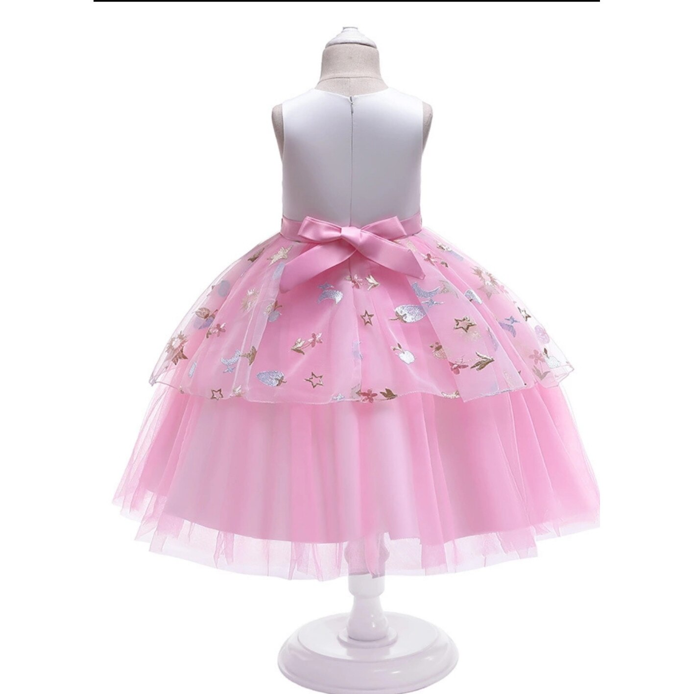 Rochie tull roz Printesa unicorn - eMAG.ro