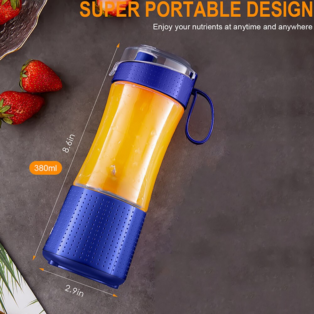 Mini Blender Electric, BOMSTOM, Portabil/Compact, Multifunctional, Auto-curatare, Autonomie Mare ...