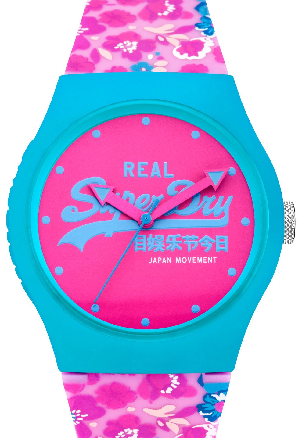 Ceas roz cu albastru - eMAG.ro