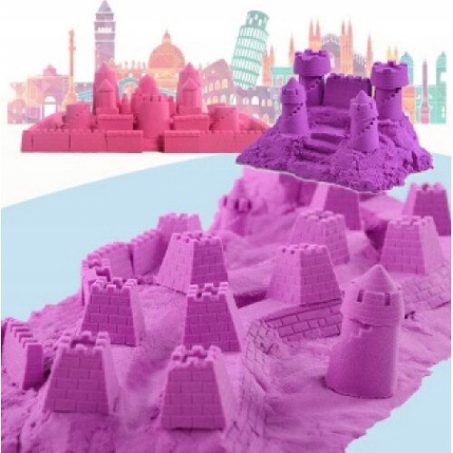Nisip Kinetic, Kinetic Sand, 1 KG, Violet - eMAG.ro