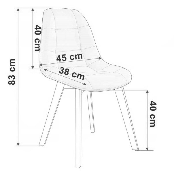 Scaun tapitat living bucatarie sufragerie velur verde - eMAG.ro