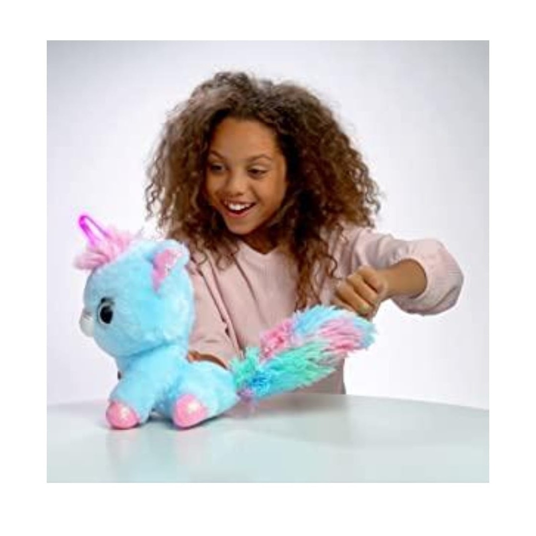 Jucarie interactiva de plus, tip Pisicuta Inorog, Glowcorns, Llamacorn ...