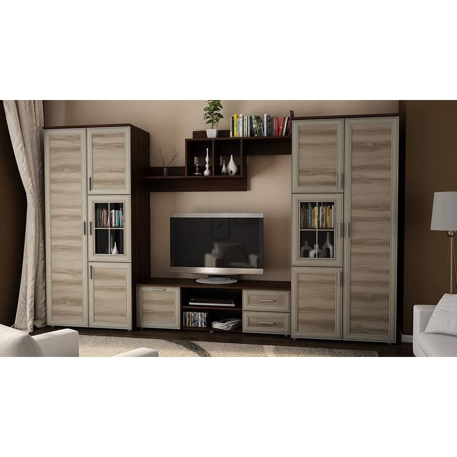 Mobilier pentru living, Meblast, Lemn, 330x200x53 cm, Stejar - eMAG.ro